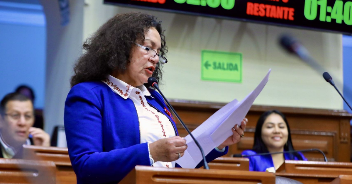 Congreso: María Acuña es la nueva presidenta de la Subcomisión de ...