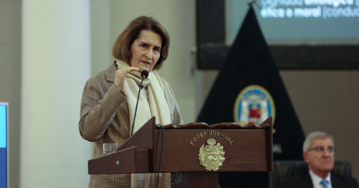 Presidenta del TC cuestiona a Marianella Ledesma por tildar al Congreso ...
