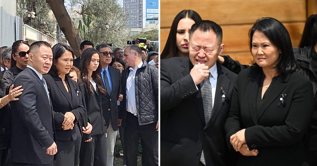 Alberto Fujimori: Así reaccionaron Keiko y Kenji durante el traslado del féretro de su padre ...