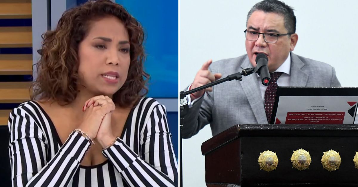 Karla Ramírez responde a Santiváñez tras amenaza por supuesta ...