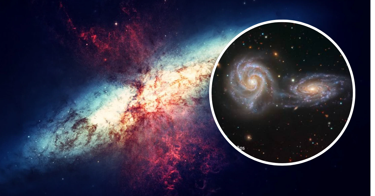 El CHOQUE entre galaxias Andrómeda y Vía Láctea ya empezó: ¿Cuándo ...