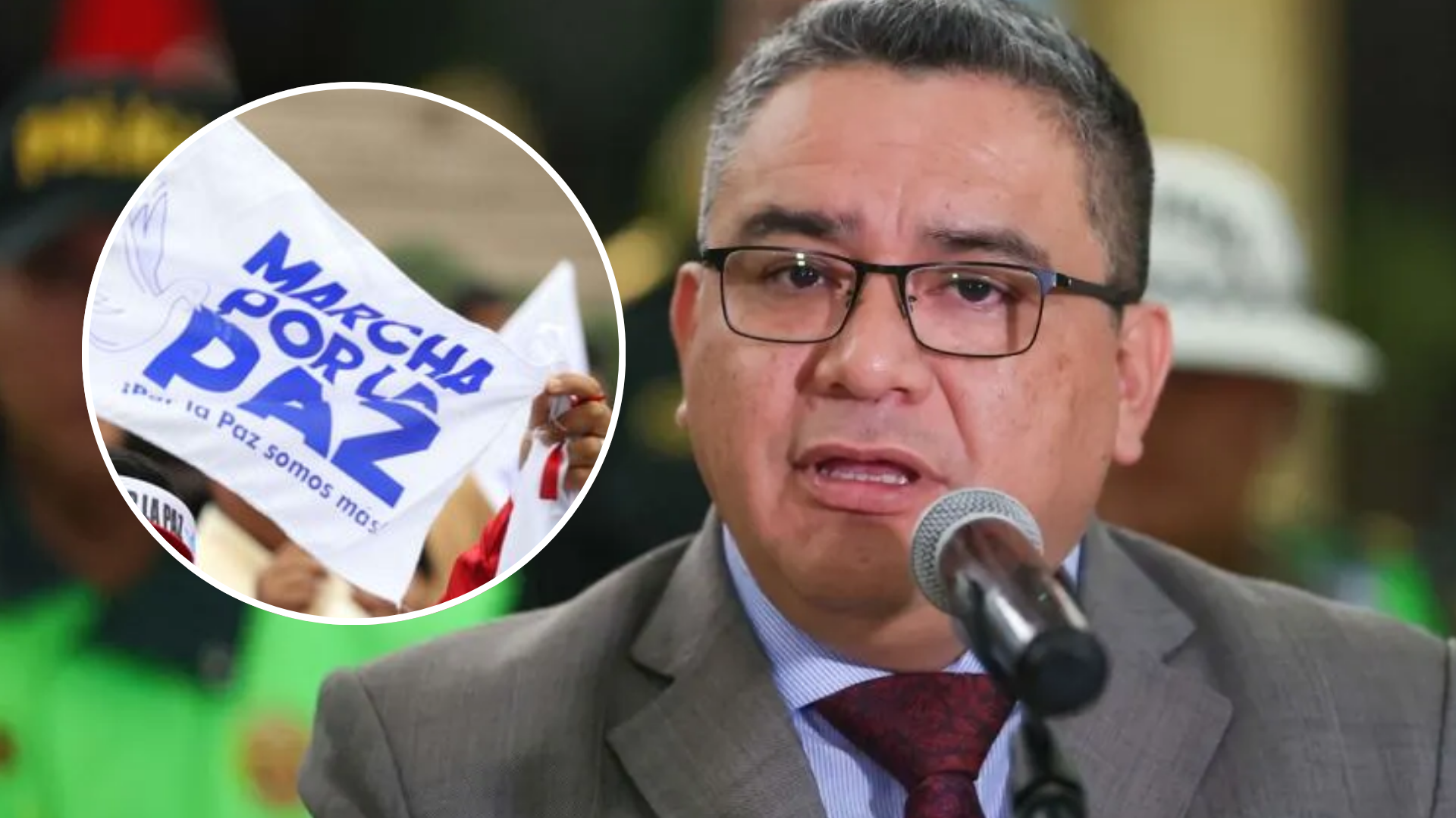 Ministro Del Interior Anuncia Marcha Por La Paz Para Luchar Contra 3732