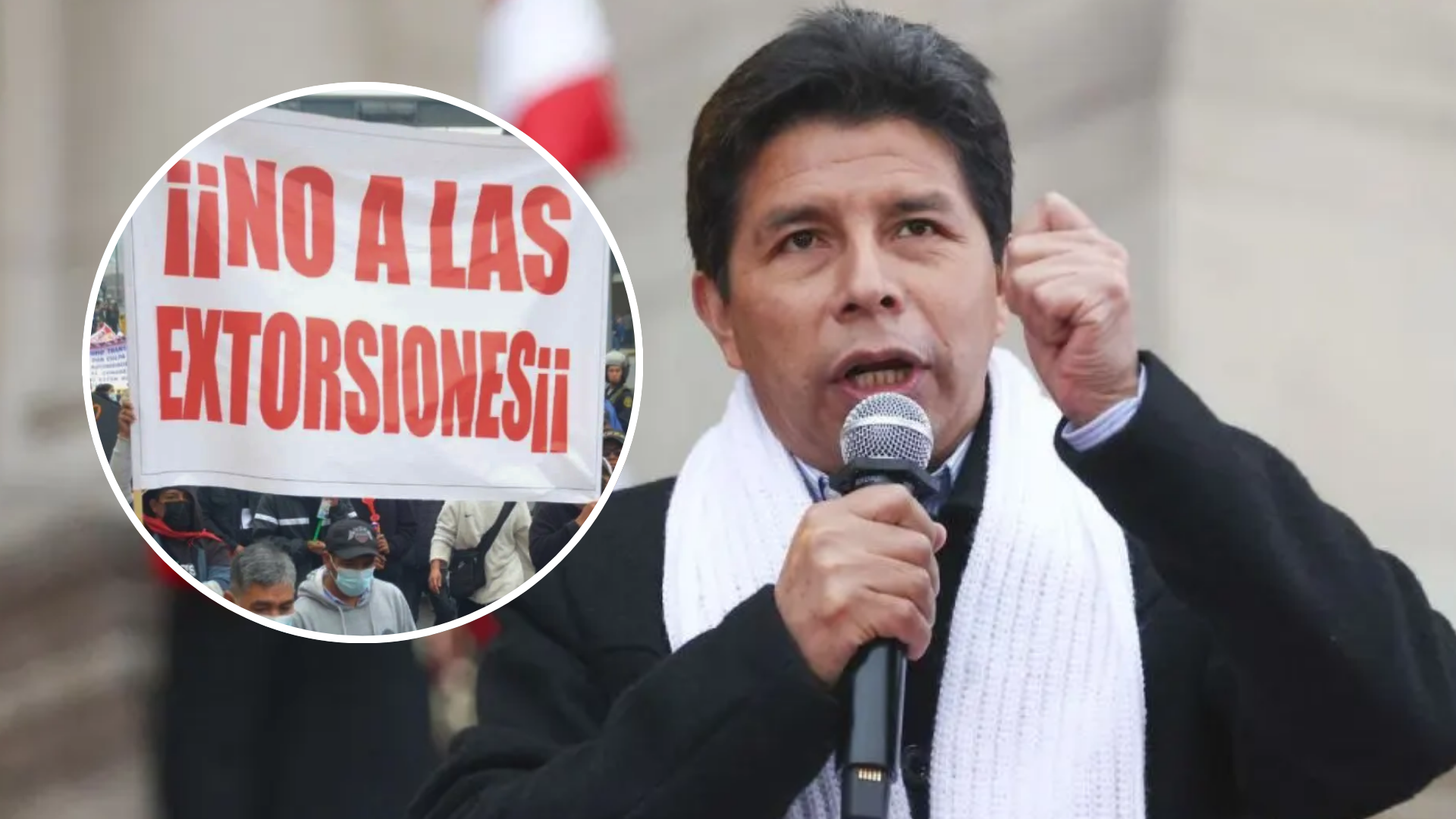 Pedro Castillo dio su respaldo al próximo paro nacional: "¡La lucha ...