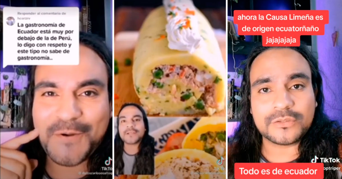 Extranjero genera POLÉMICA al asegurar que Perú copia platos de su país ...