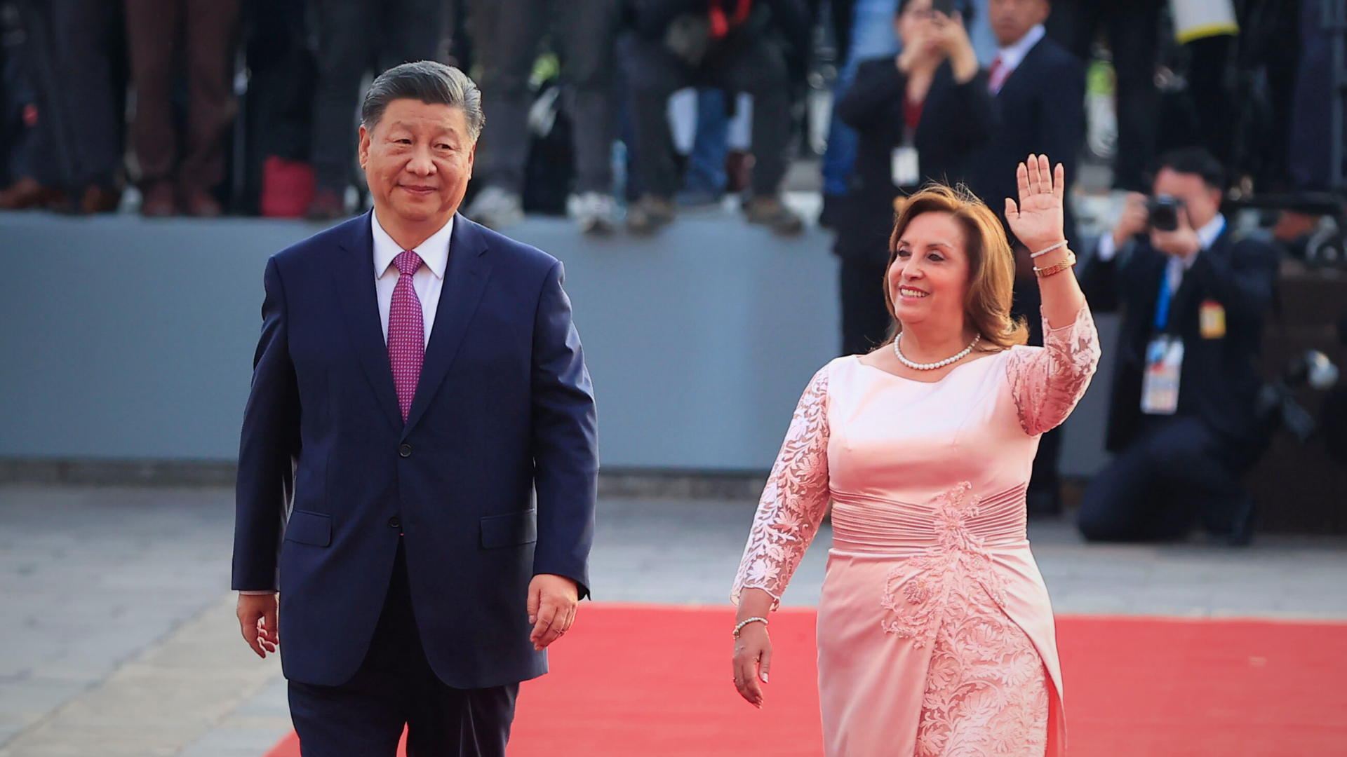 APEC 2024: Dina Boluarte recibe al presidente de China, Xi Jinping, en Palacio de Gobierno ...