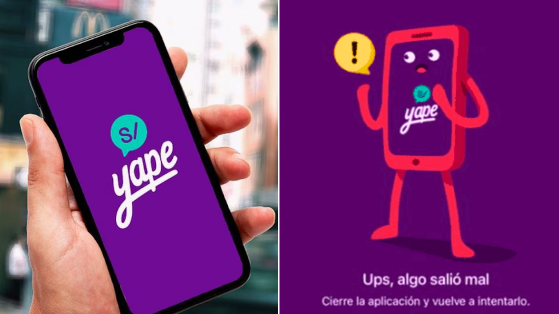 YAPE 'cayó' a nivel nacional: Usuarios reportan fallas en el servicio del monedero digital