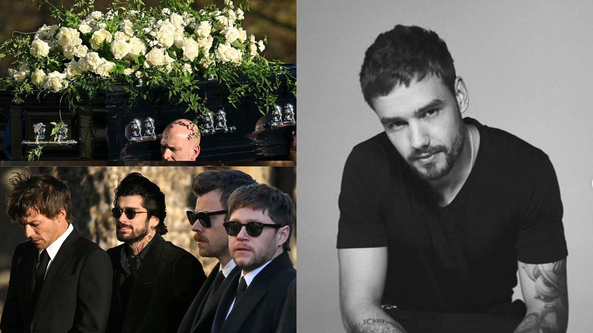 ¡EMOTIVO! One Direction se reúne para despedir a Liam Payne en su funeral