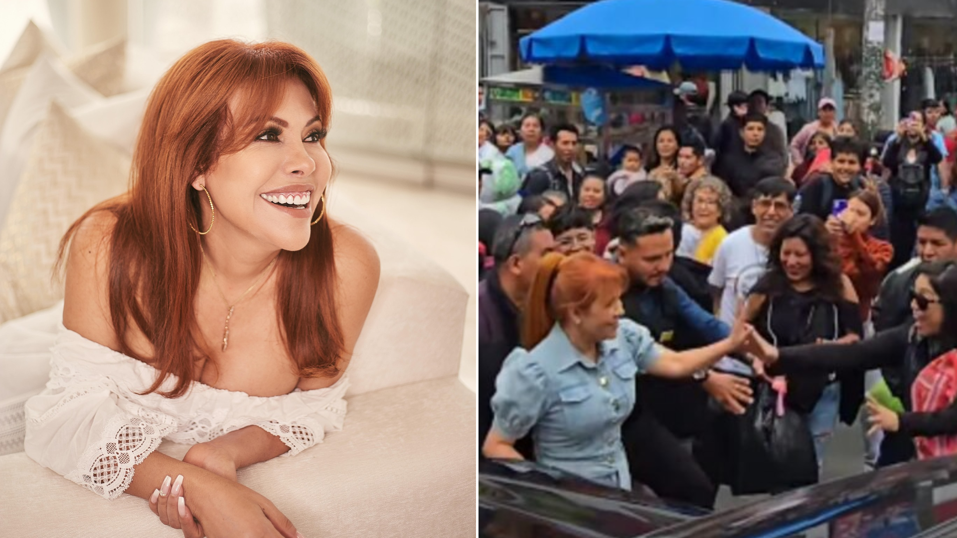 ¡La quieren! Magaly Medina desata furor tras aparecer en GAMARRA: "El ...