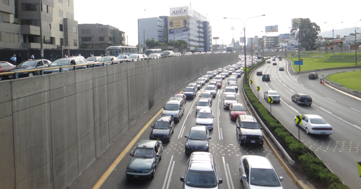 ¿Será Javier Prado? Esta es la avenida con más tránsito vehicular de ...