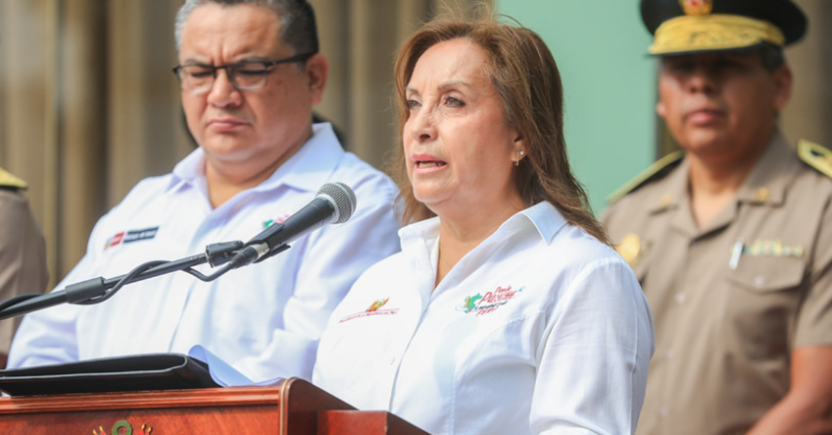Dina Boluarte promete brindar seguridad a peruanos en 2025: Estaremos dedicados todos los días ...