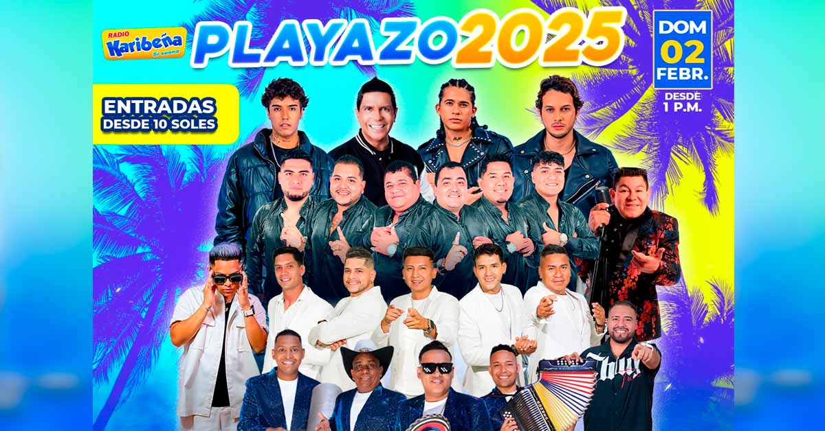 Playazo 2025: Celebra el verano con cumbia, salsa, vallenato y más este ...