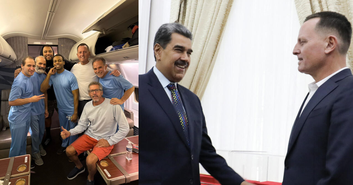 Richard Grenell regresa a EE. UU. con seis rehenes liberados de ...