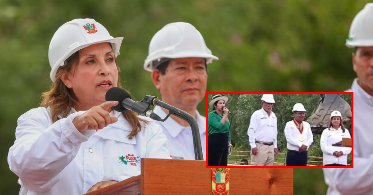 Ciudadana interrumpe a Dina Boluarte y es invitada al estrado: "Esta ...