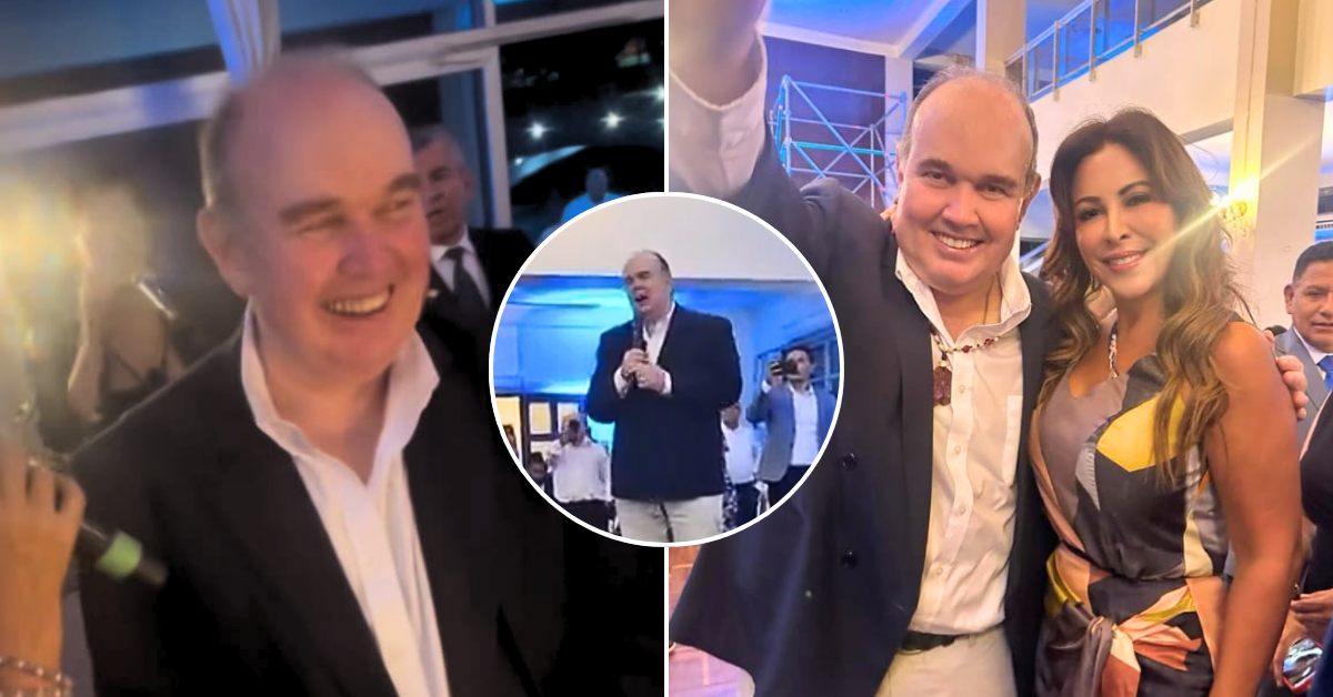 Rafael López Aliaga celebró su cumpleaños en el Círculo Militar del ...