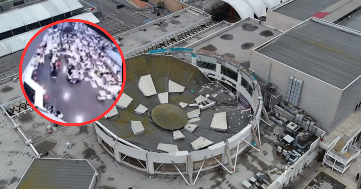 Tragedia en Real Plaza Trujillo: Este es el PRECISO INSTANTE en que techo colapsa en centro ...