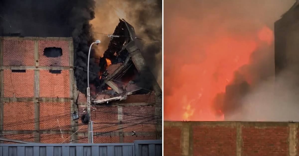 Incendio en Cercado de Lima: Colapsa estructura de edificio afectado ...