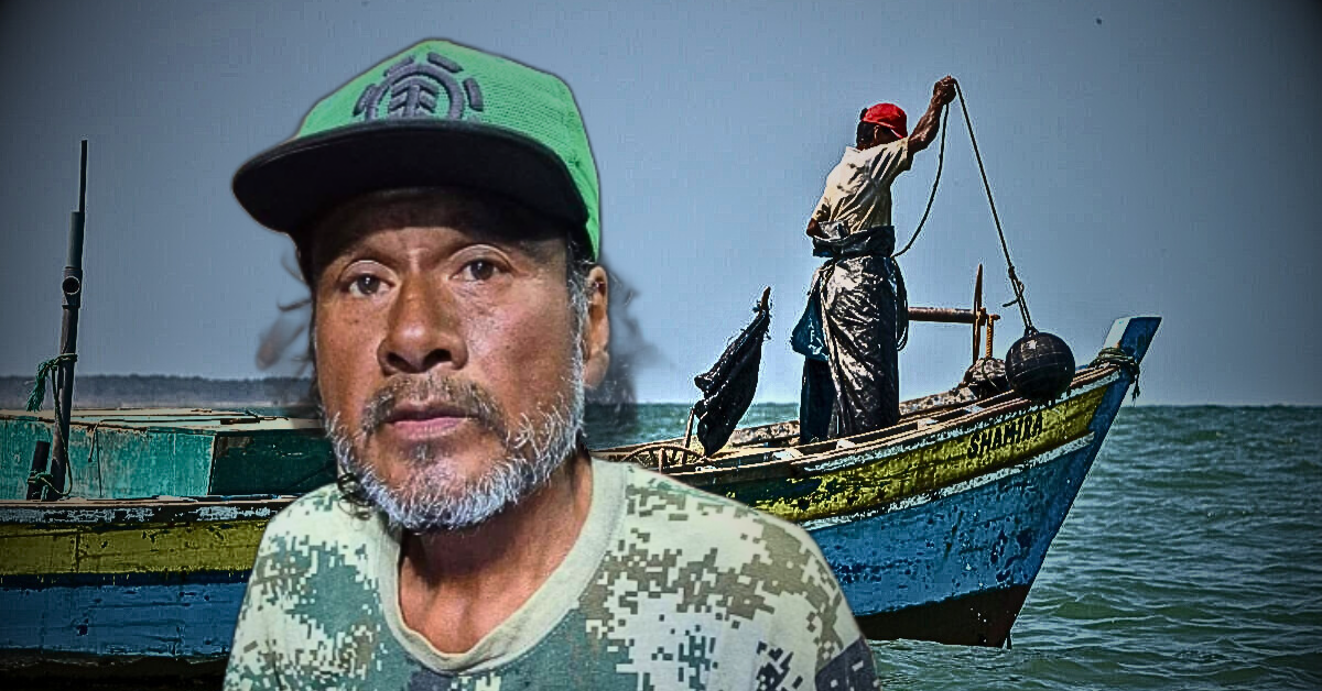 ¡Emotivo! Pescador se quiebra al reencontrarse con su familia en Pisco ...