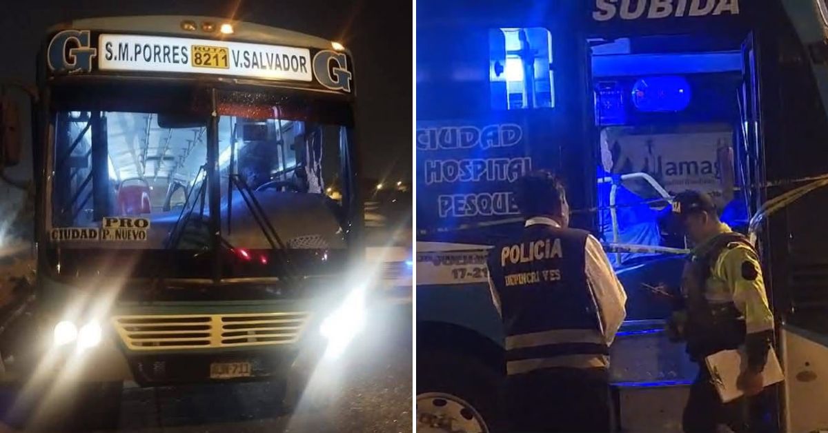 V.E.S.: Chofer de bus de la línea G es acribillado de más de 6 disparos ...