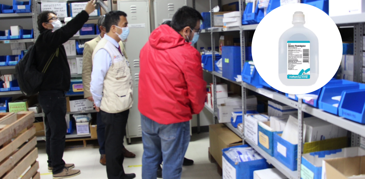 Suero fisiológico: SuSalud supervisa inmovilización del lote defectuoso de Medifarma en Lima ...