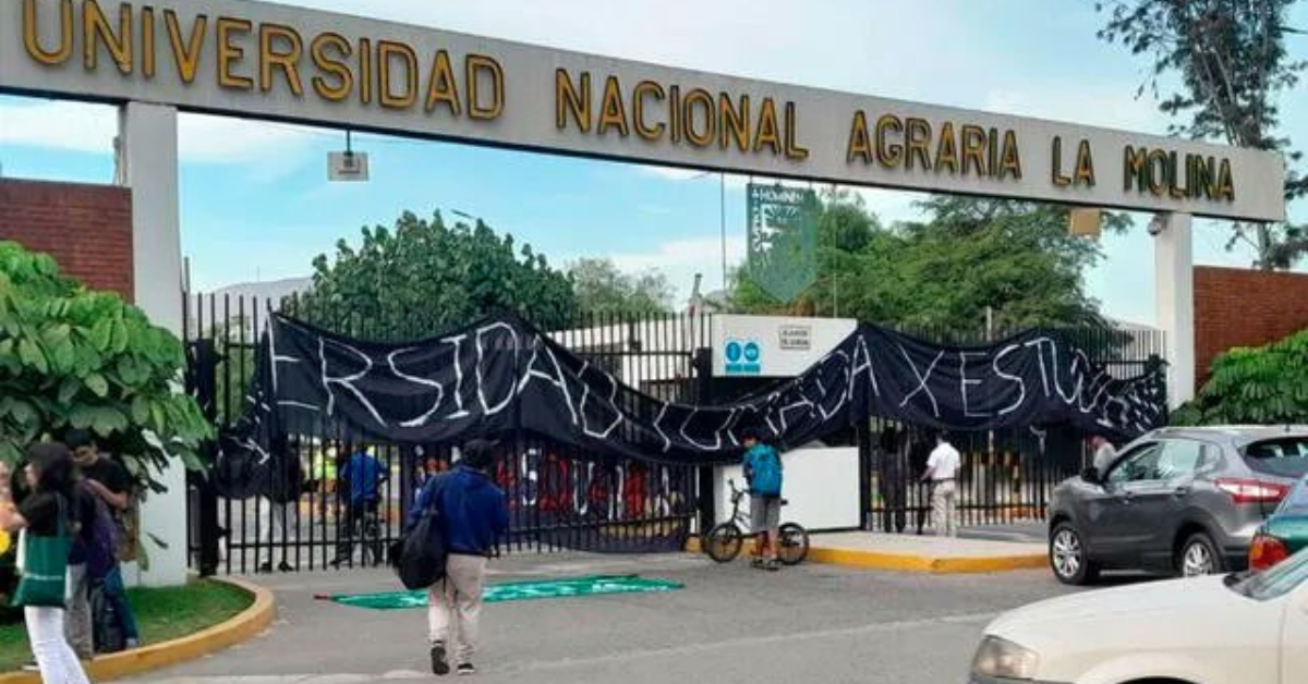 Toma de la Universidad Agraria: UNALM suspende actividades académicas ...