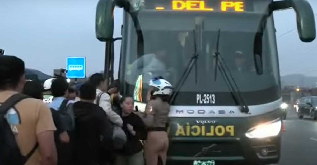 PNP garantiza despliegue de buses ante paro de transportistas: "Van a ...