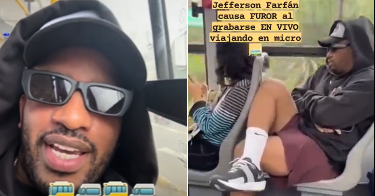 Jefferson Farfán DESATÓ FUROR tras subirse a un microbús y no pagar pasaje: "Estoy yendo gratis ...