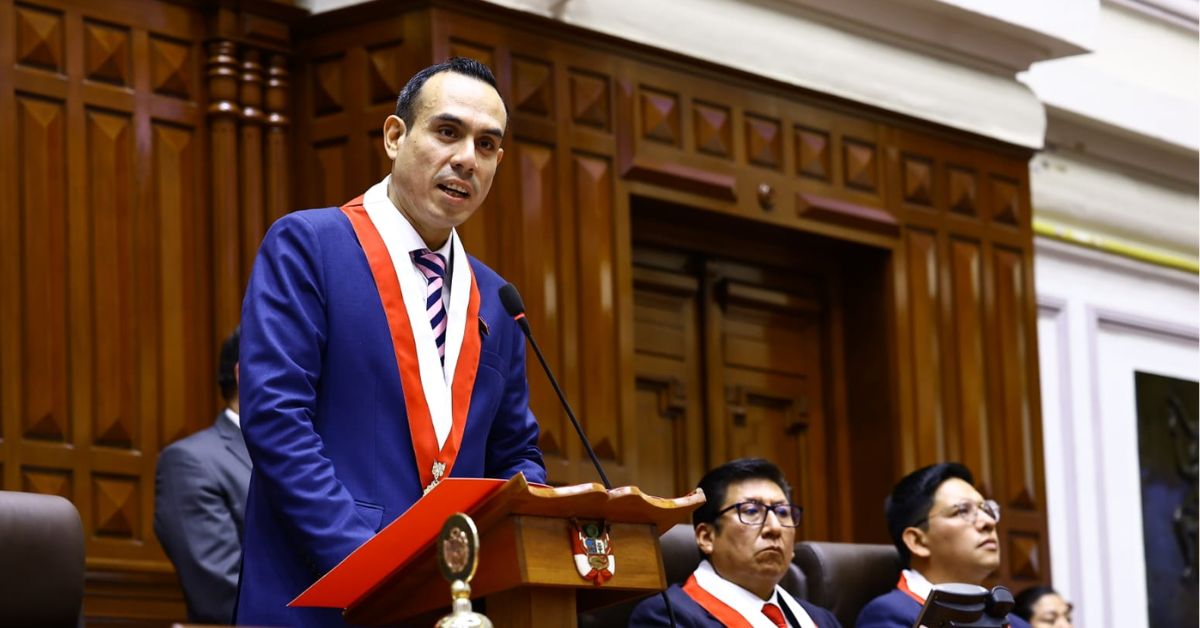 José Jerí dio primeras palabras como presidente del Congreso y pidió dejar "confrontaciones ...