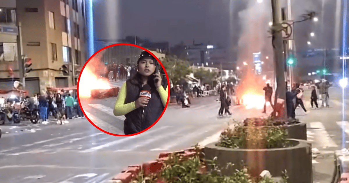 'Generación Z': Reportera y camarógrafo de Exitosa reciben impacto de ...