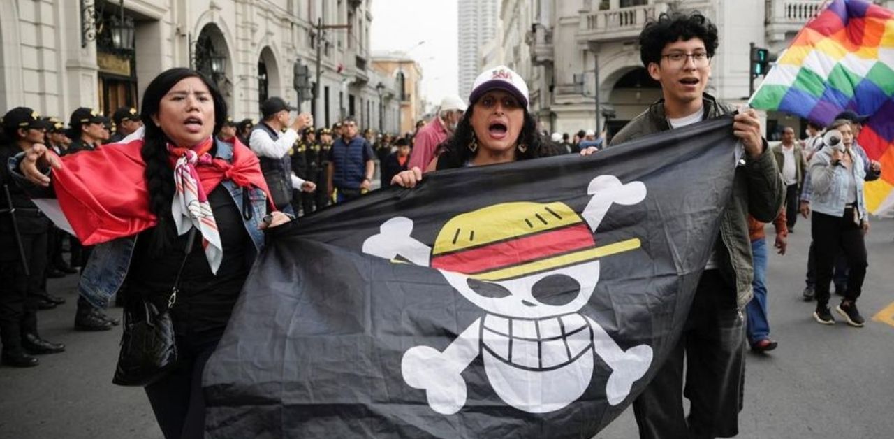 'Generación Z': Conoce el significado de la bandera de One Piece, el símbolo de los jóvenes ...