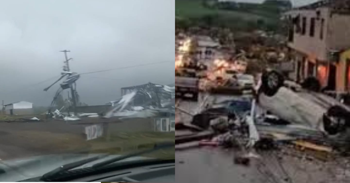 Tornado en Brasil: Devastador fenómeno dejó heridos y destrozos en Rio ...