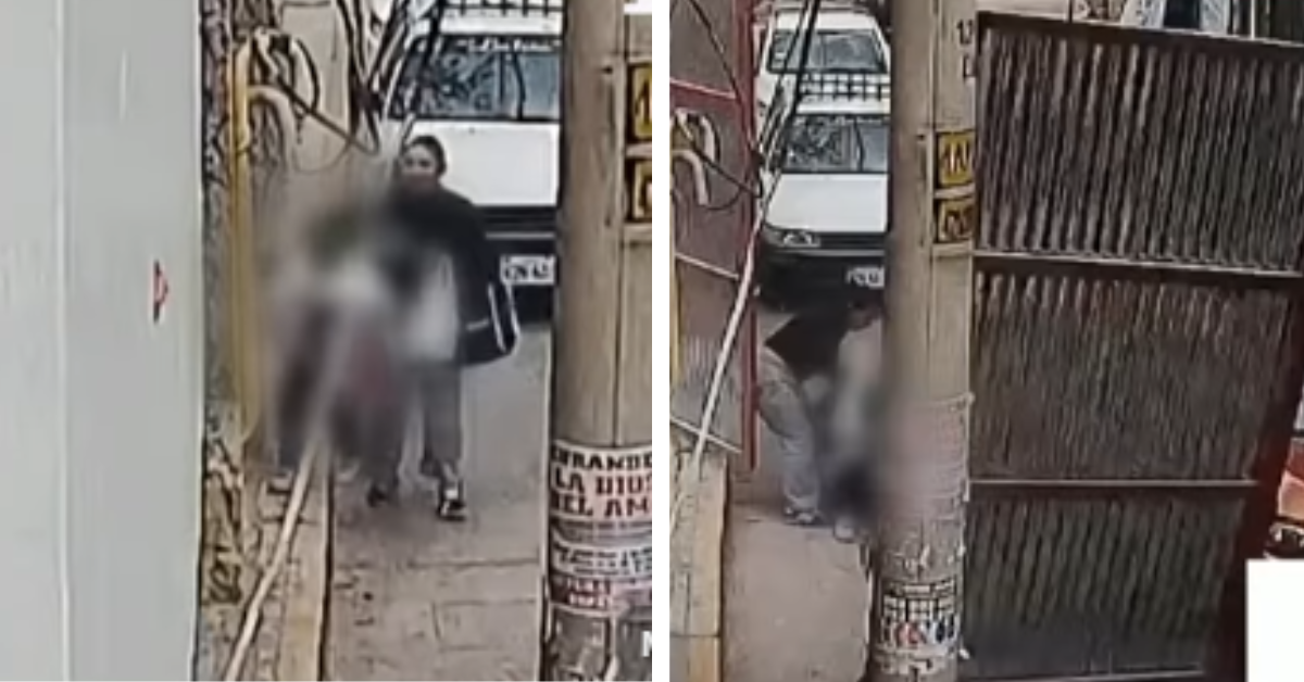 ¡Fuertes vientos en Ayacucho!: Madre e hijo salvan de morir tras caída ...