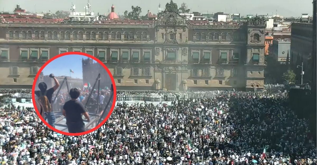 Marcha de la 'Generación Z' en México: Enfrentamientos con la policía ...