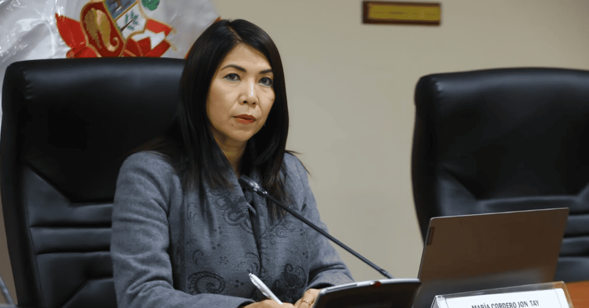 María Cordero: PJ ordena embargo de inmueble vinculado a congresista ...