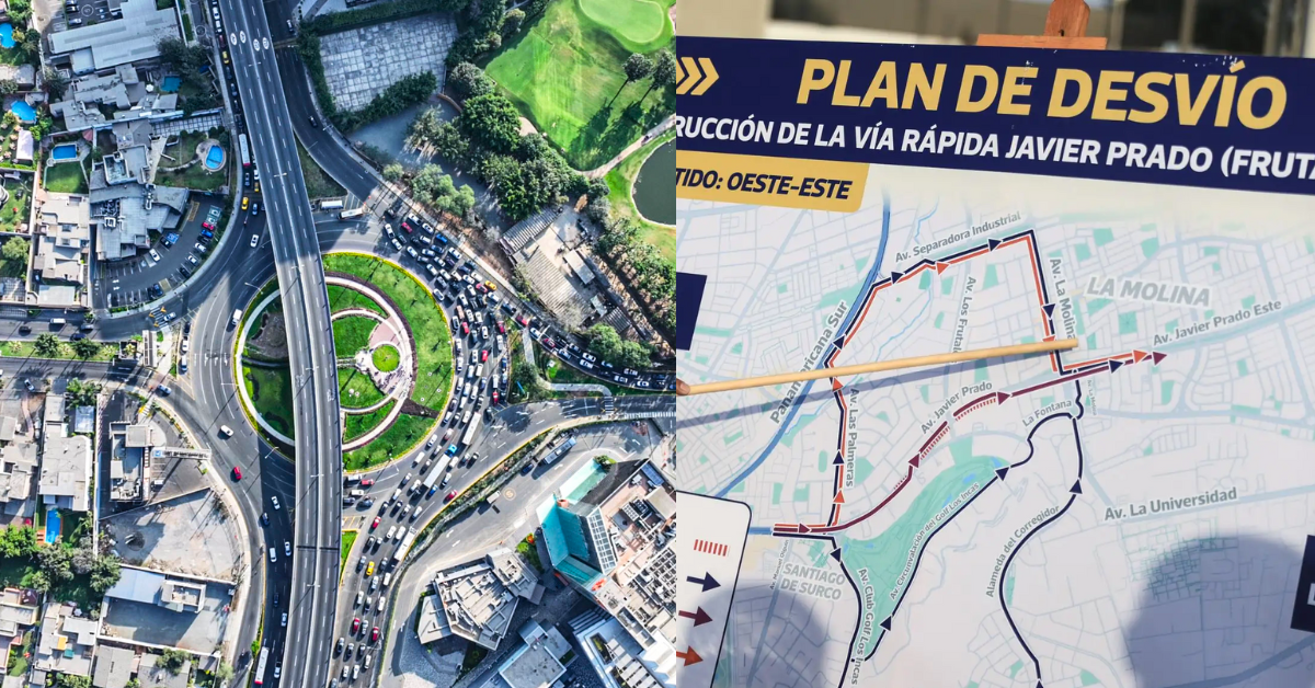 Avenida Javier Prado: Conoce el plan de DESVÍOS por obra de Vía Rápida ...