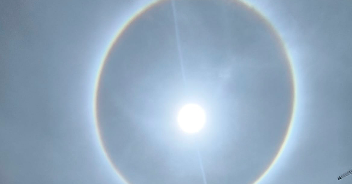 Halo Solar sorprende a limeños HOY: Entérate de qué se trata este ...
