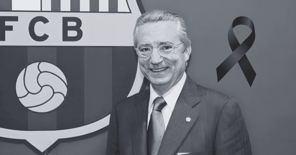 Falleció Enric Reyna, presidente del FC Barcelona en 2003, a los 85 ...