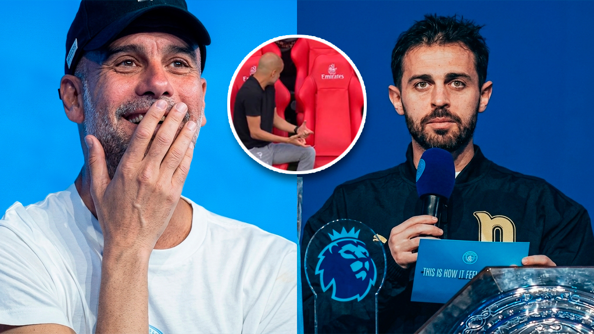 Pep Guardiola: Bernardo Silva rememora icónico meme del entrenador ...